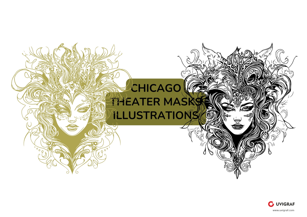 Venetian Mask Vector Illustrations – Elegant & Flat Digital Artwork ...