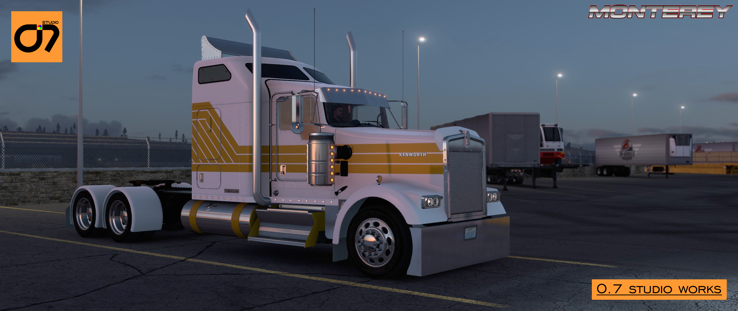 Kenworth W900L Monterey Paint Scheme