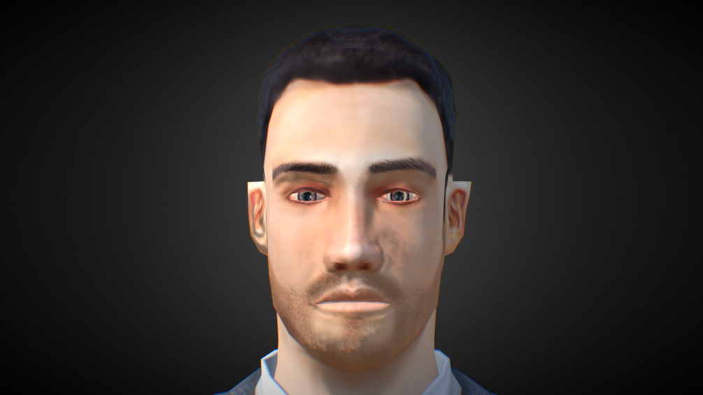 (FREE PRODUCT) Businessman Game Ready Character 3D Model