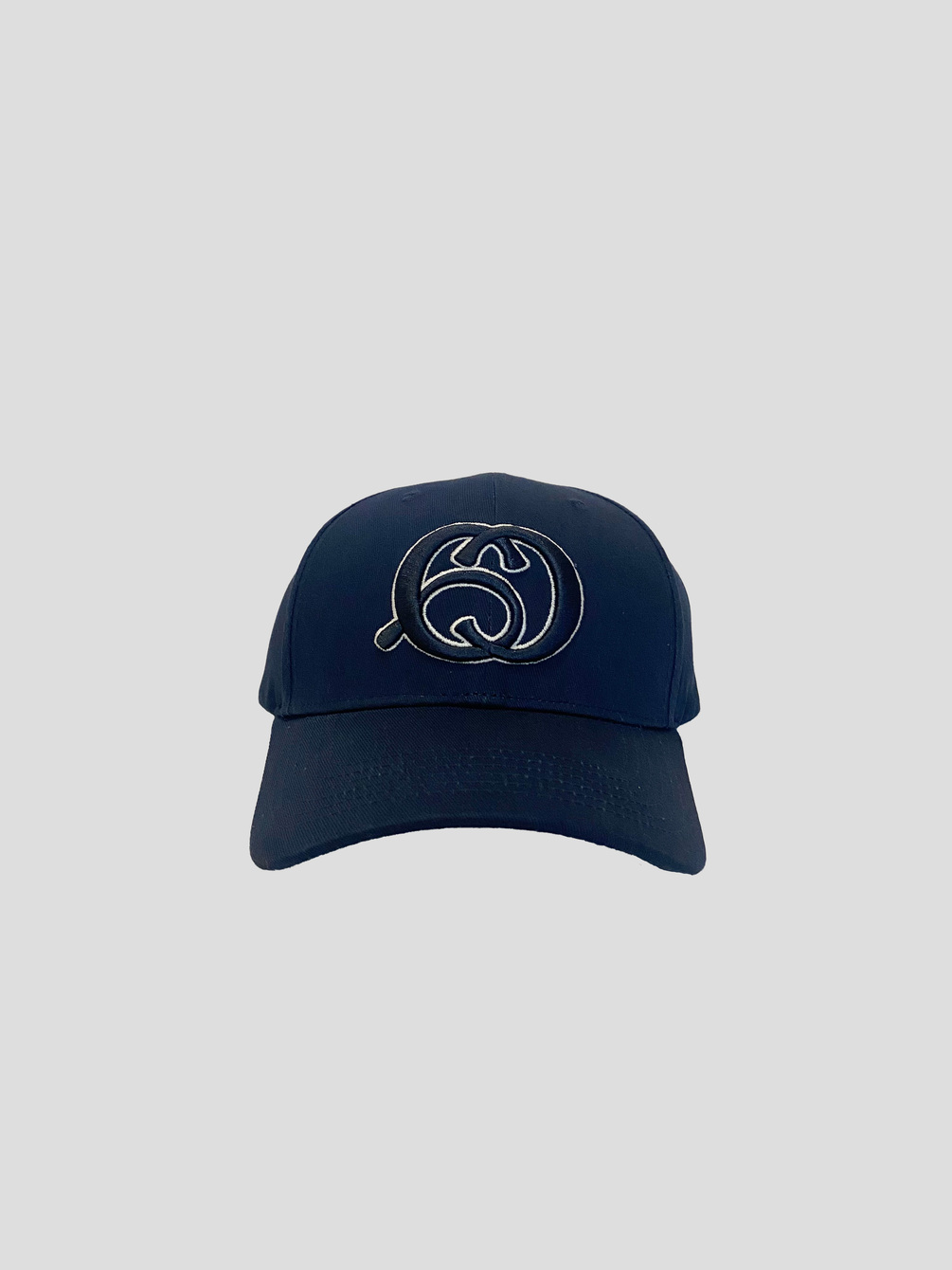 Navy Monogram Cap