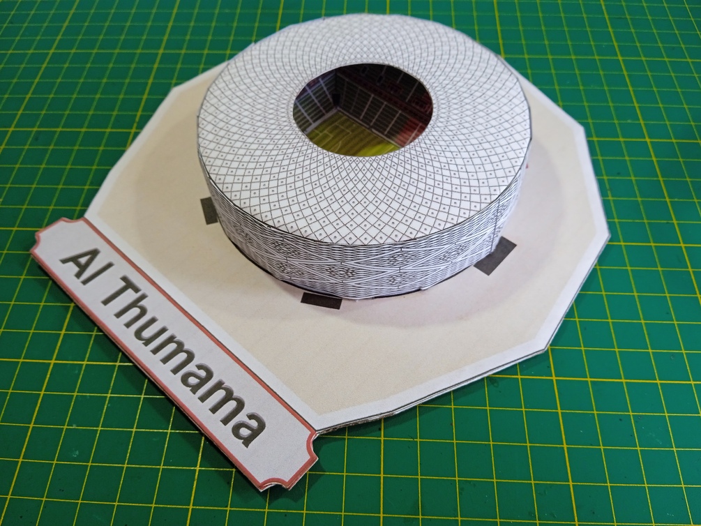 MINIATURE STADIUMS OF THE WORLD QATAR 2022