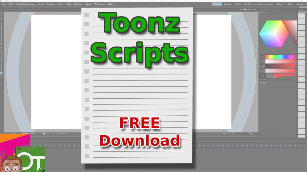 Example Toonz Scripts