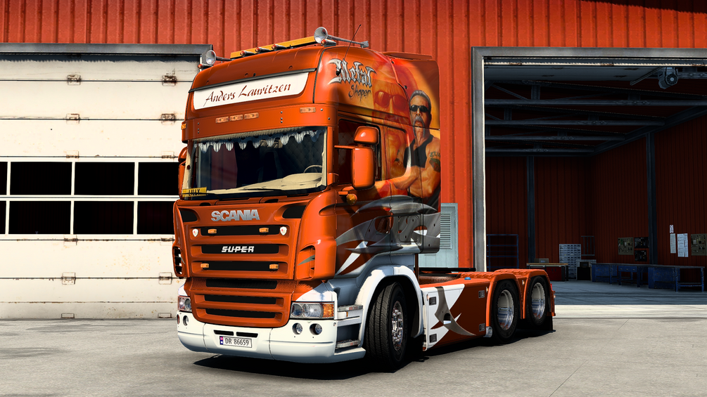 Scania RJL 5s Anders Lauritzen "American Chopper" Skin