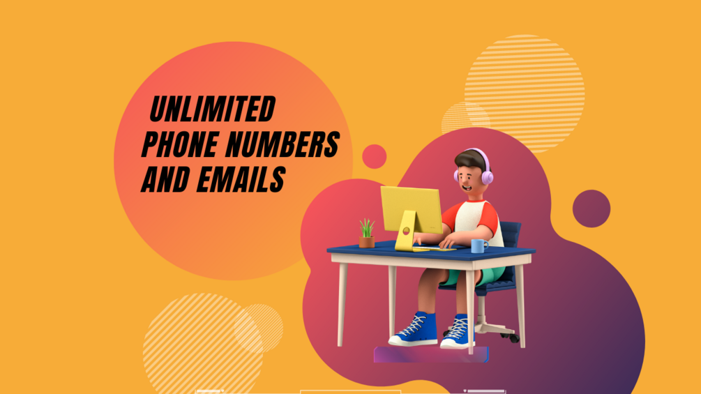 (Coming soon) How to get unlimited phone and email data
