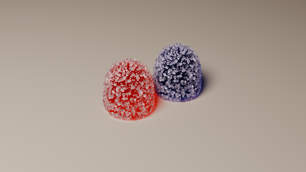 Procedural Candy surface and material w