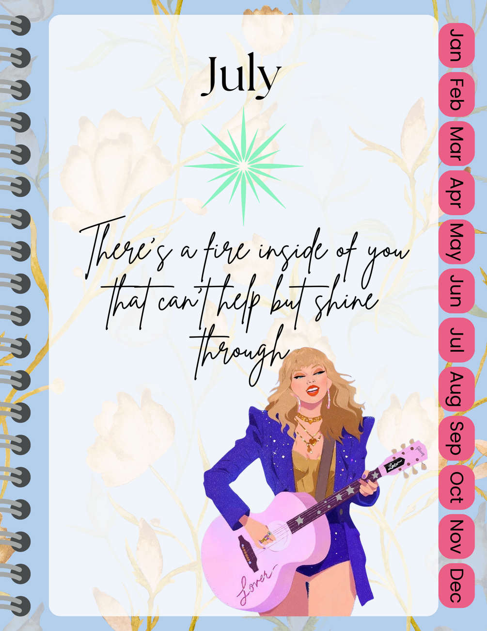 Taylor Swift Digital Planner