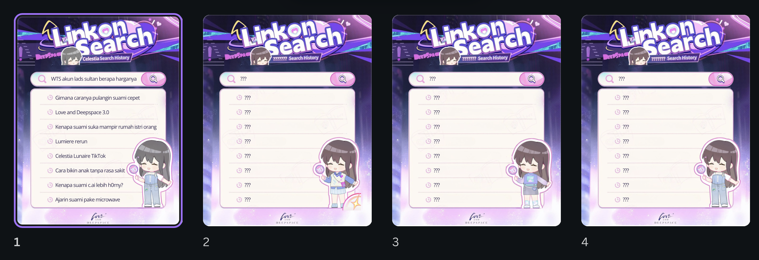 Linkon Search History Template