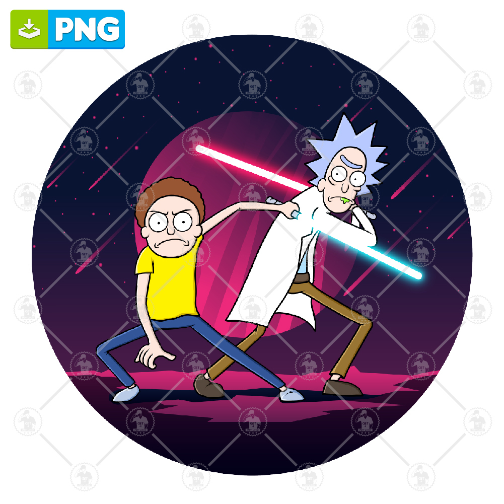 rick and morty - star wars