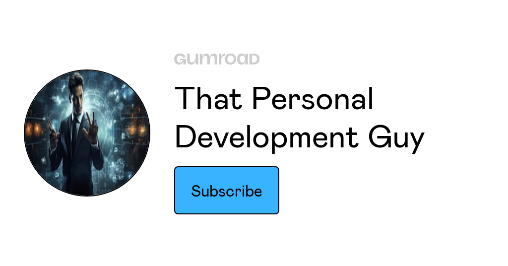 That Personal Development Guy