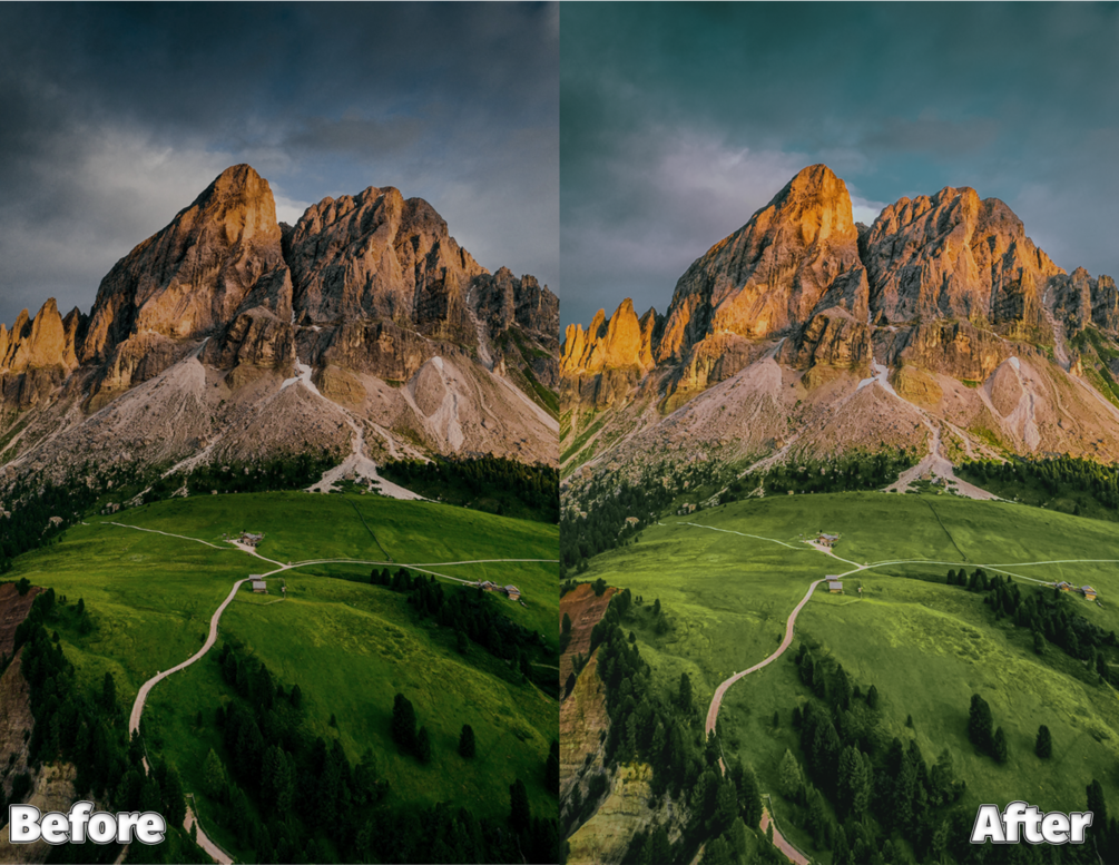 Film Landscape - 7 Lightroom Presets