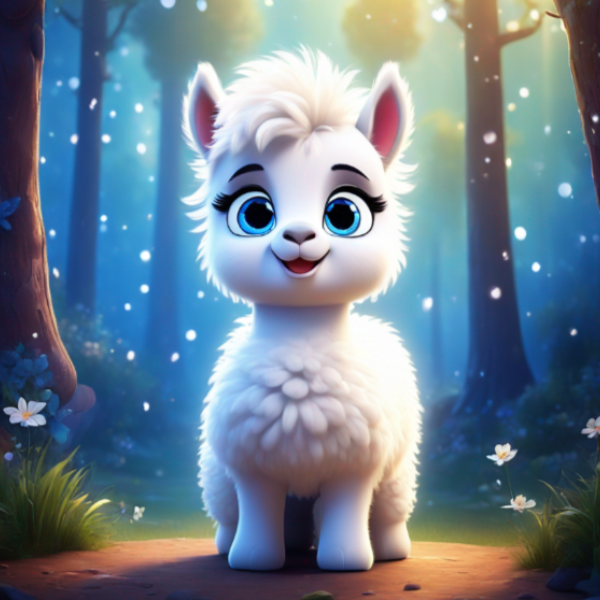 The Magical Journey of Luna the Lama - Book Story for Children