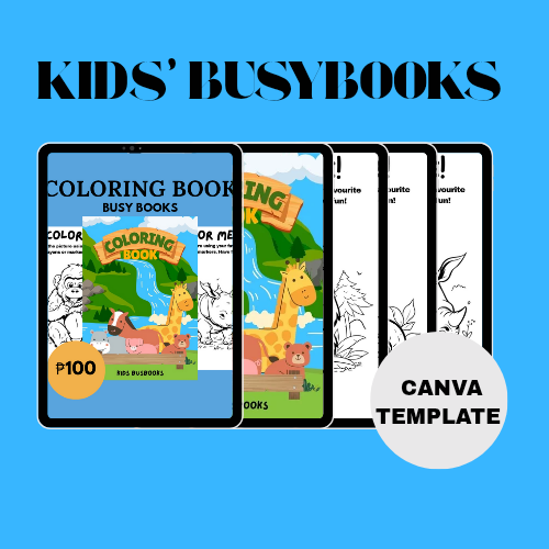 Kids' Busy Books Template
