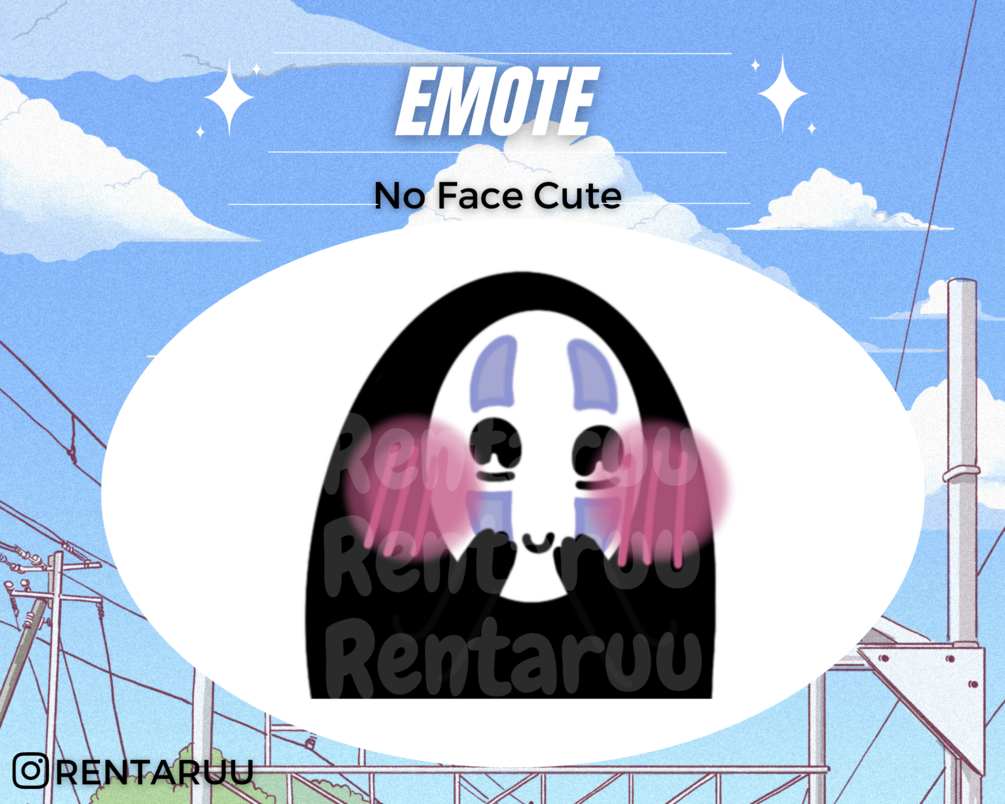 No Face Cute Emote for Twitch/Discord