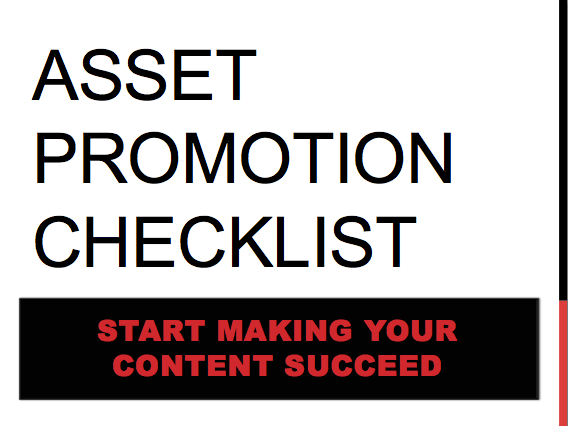 Asset Promotion Checklist