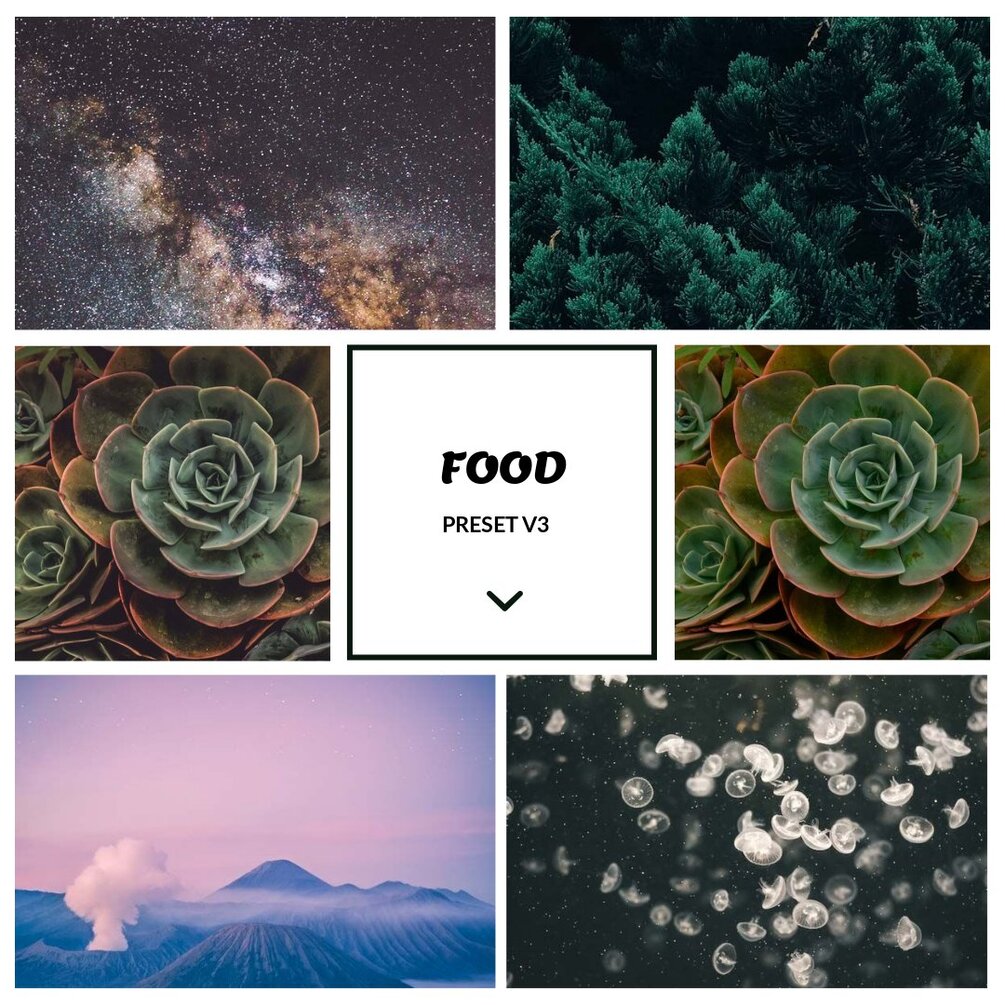 Food Presets V3 Pack of 5 🔥🔥 LIGHTROOM MOBILE PRESETS 🔥