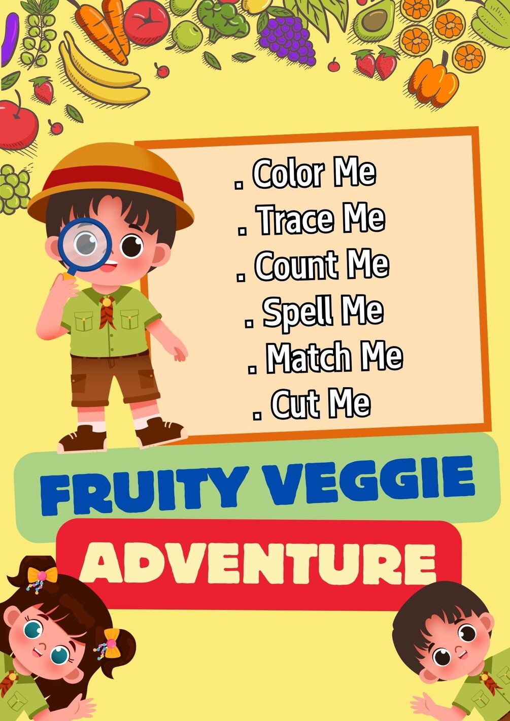 Fruity Veggie Adventure Book!