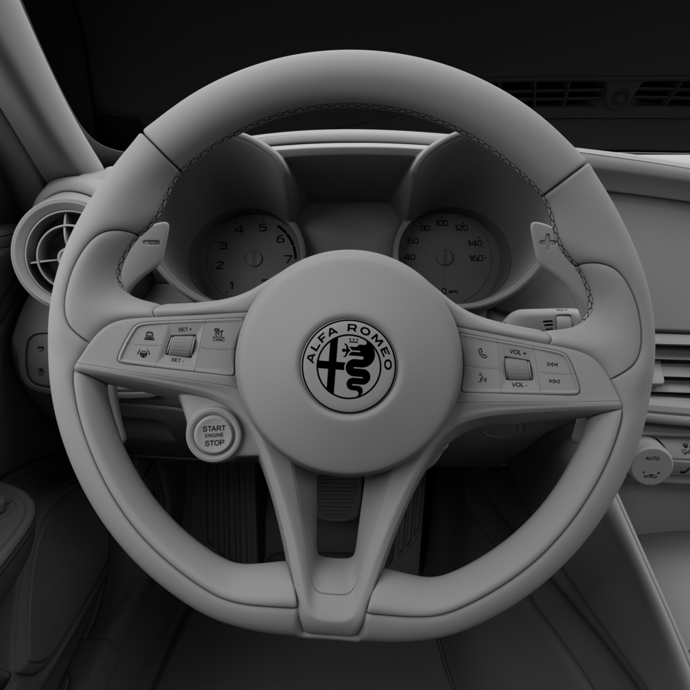 Alfa Romeo Giulia Veloce 3D Model