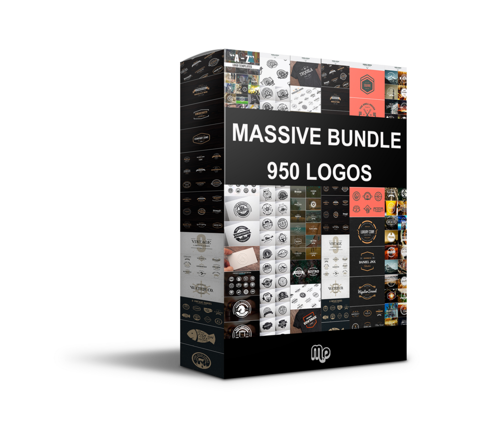 950 Logos Massive Bundle