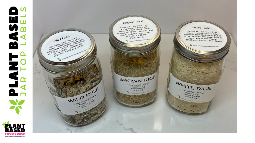 Jar Top Recipe Labels [Download Template]