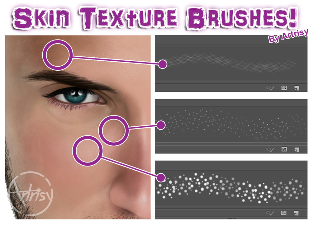 Skin Texture Brushes!