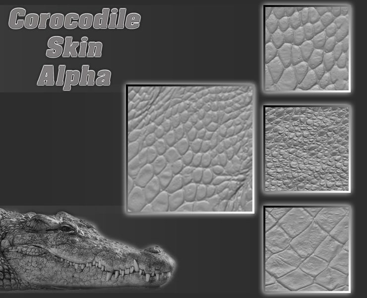 Corcodile Skin And Sclae Alpha