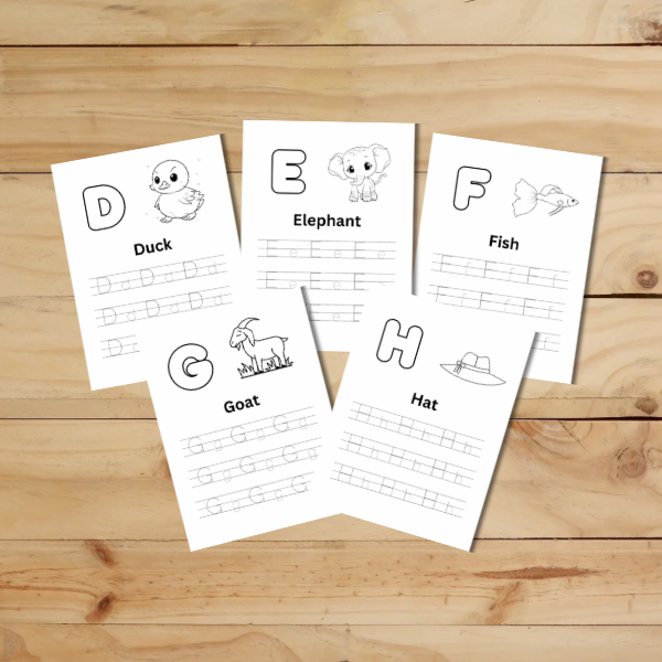 Handwriting Practice and Coloring Sheets for Kids, Handwriting Practice ...