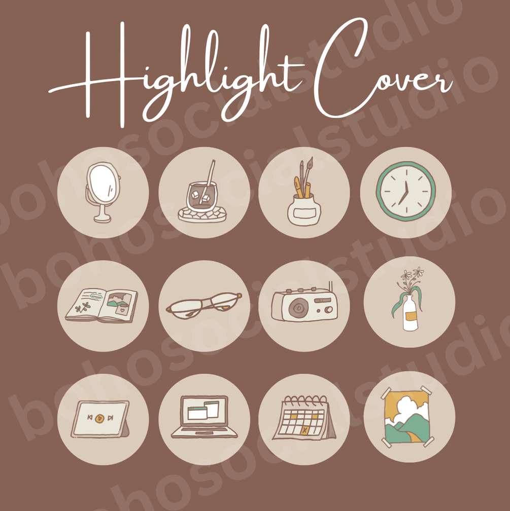 20 Aesthetic IG Highlight Covers