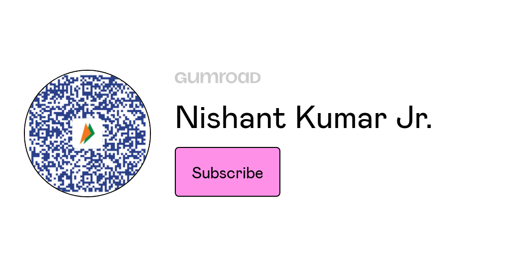 Nishant Kumar Jr.