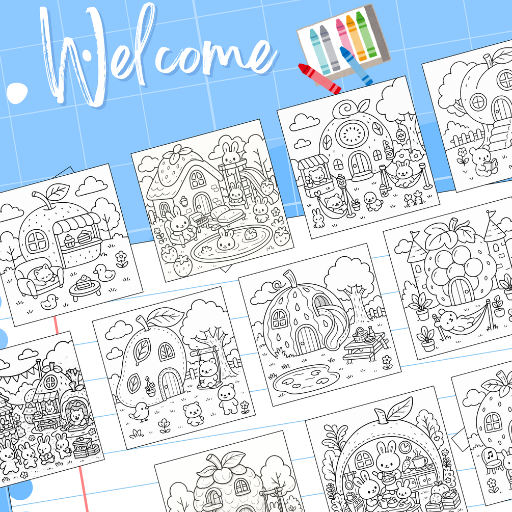 Animal World Coloring Book / Explore the Wild Side – A Fun and ...