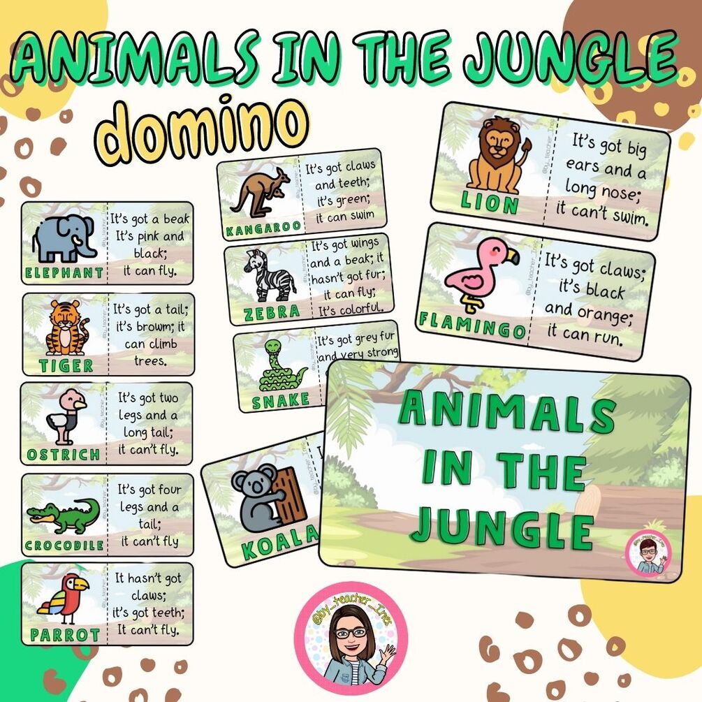 ANIMALS DOMINO (English version)