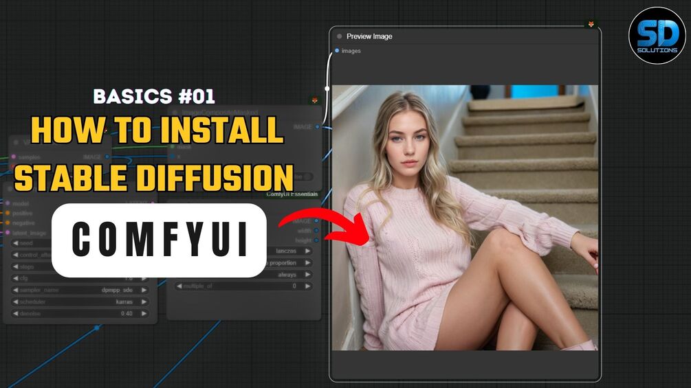 ComfyUI on Windows: EASY Local Install Guide For Beginners - (Basics #01)