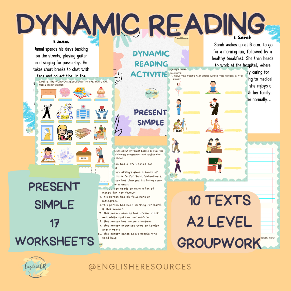 DYNAMIC READING PRESENT SIMPLE