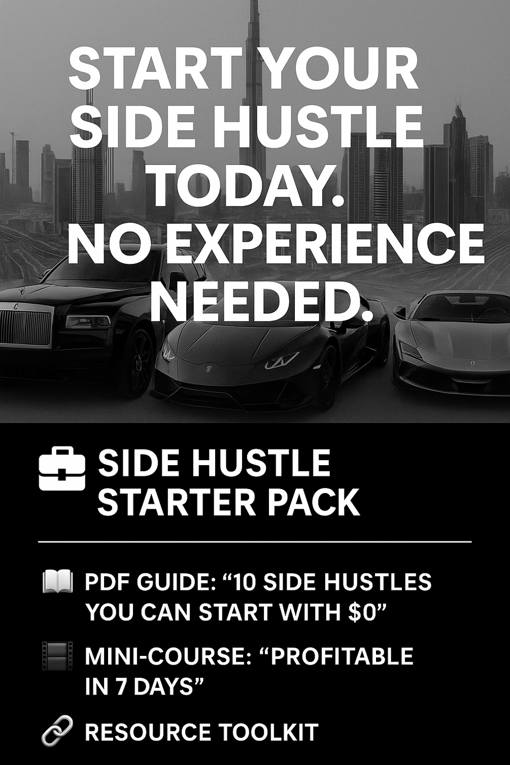 🚀 Side Hustle Starter Pack – Build Your Income Empire