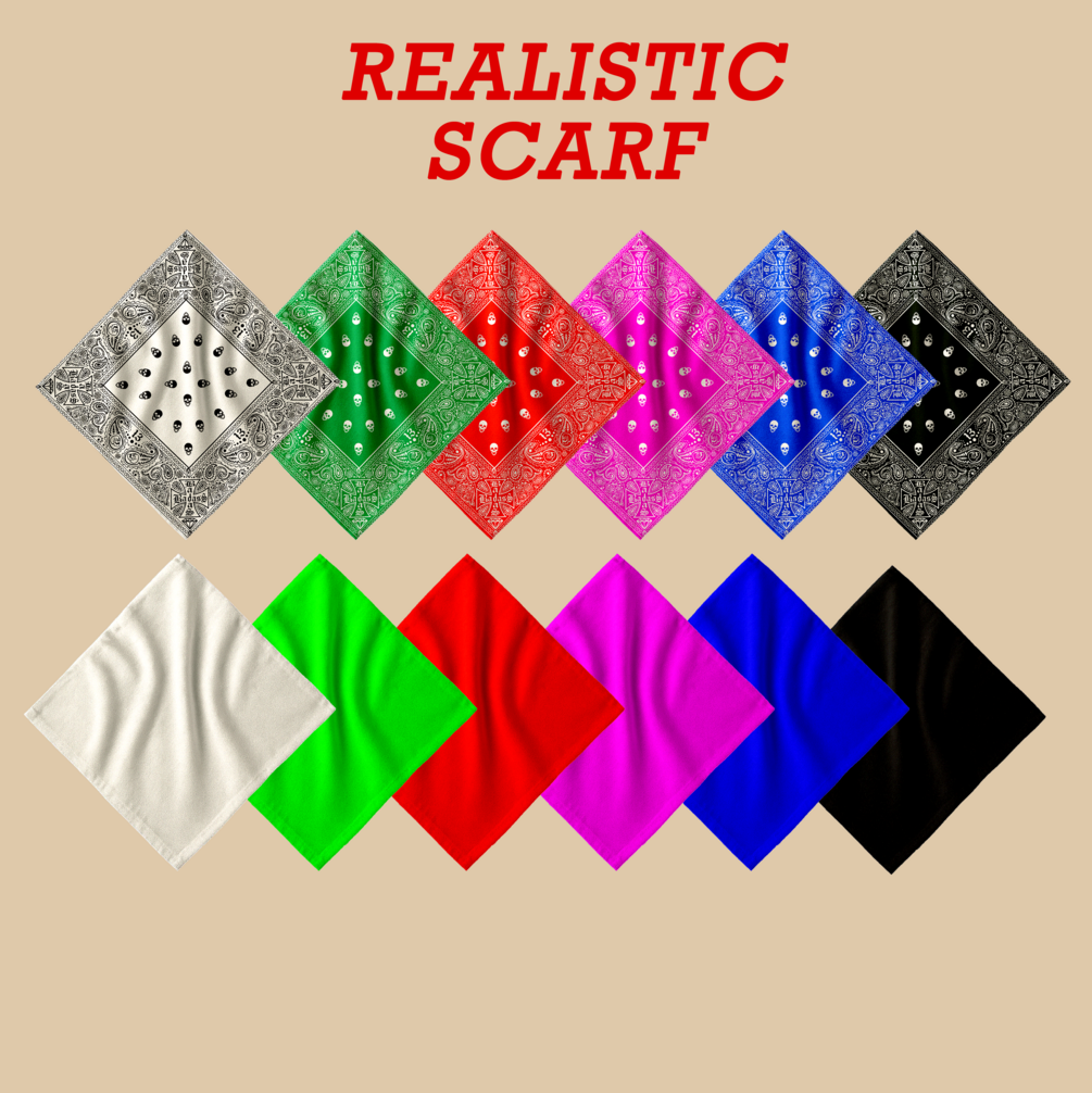 REALISTIC SCARF MOCK UP