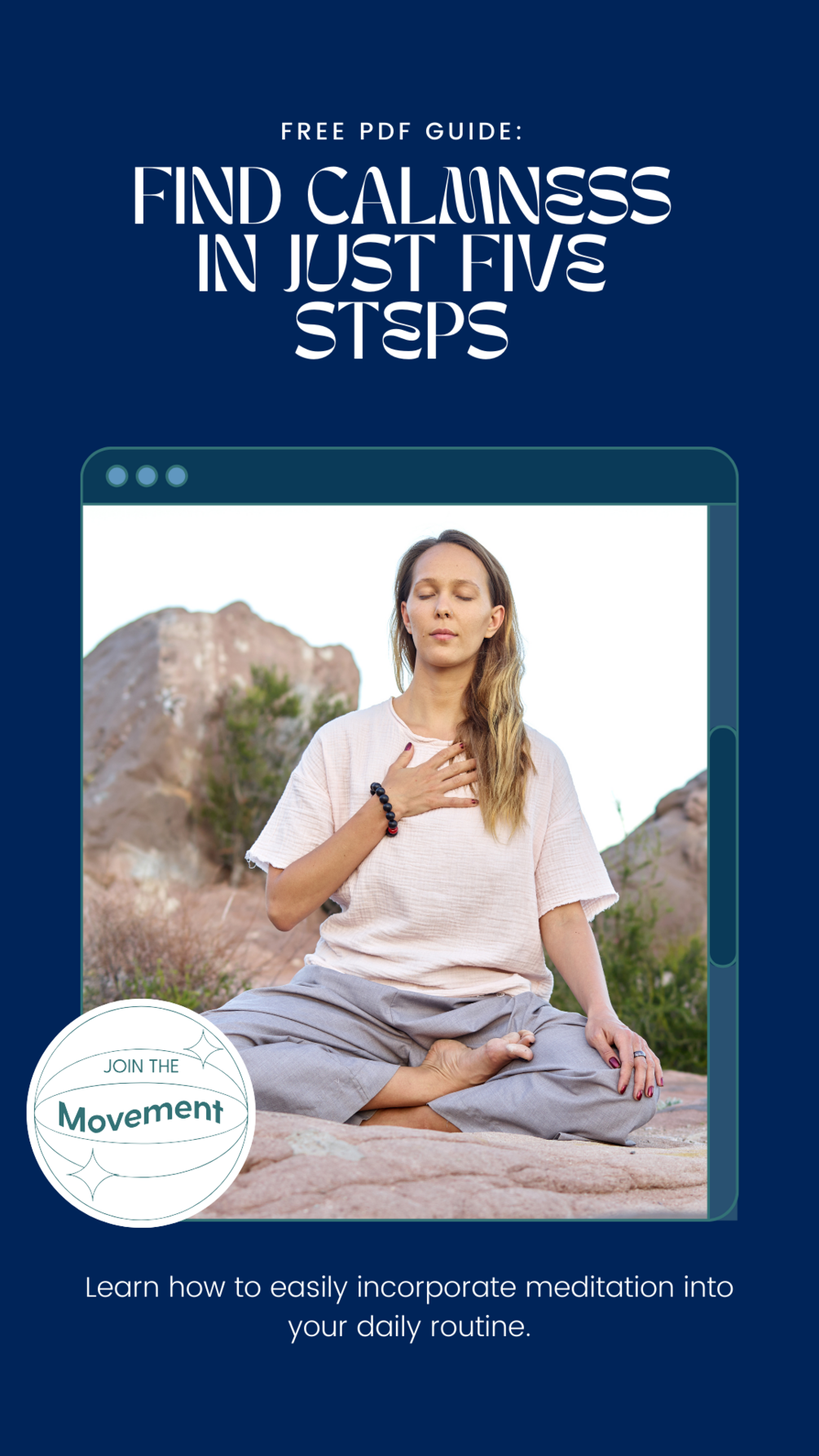Five Steps To A Regular Meditation Practice