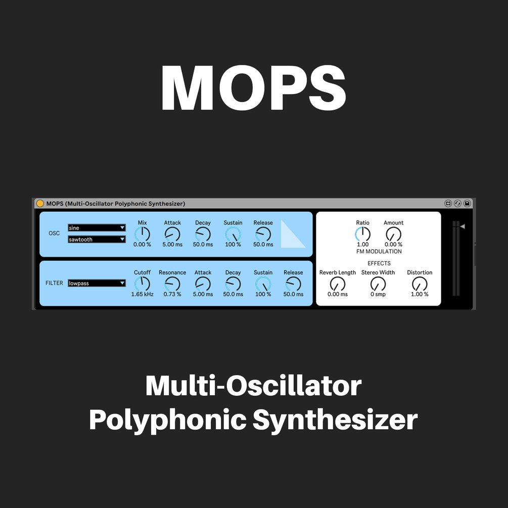 MOPS (Multi-Oscillator Polyphonic Synthesizer)