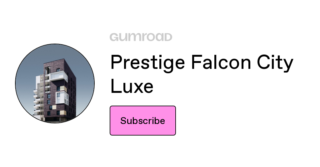Prestige Falcon City Luxe