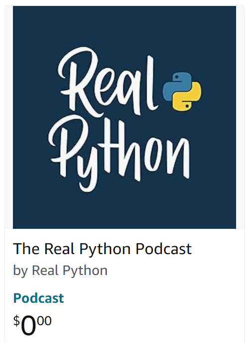The Real Python Podcast Python Coding