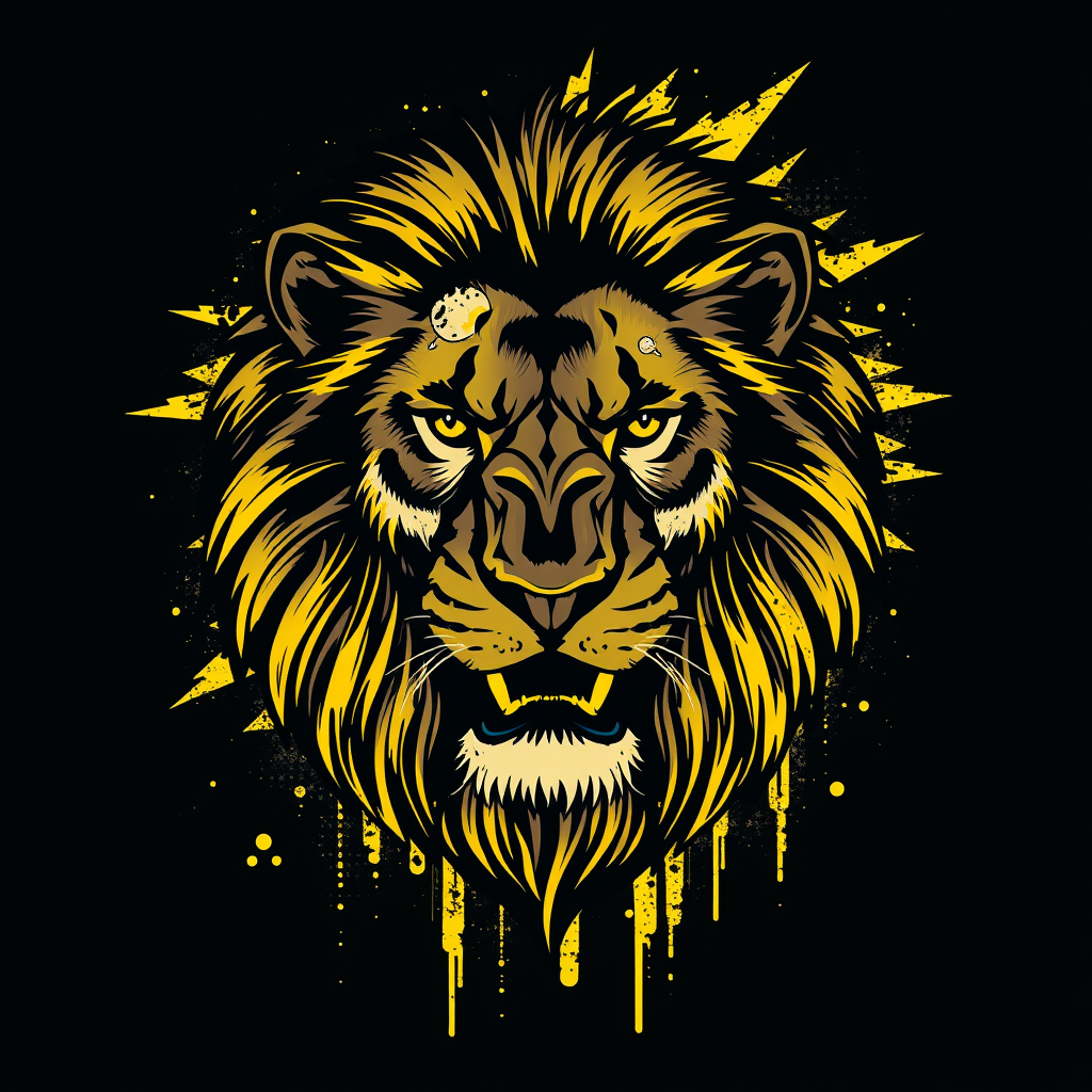 Grunge Style T-shirt Design AI Prompt Template