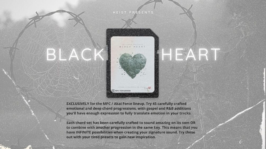 SOVLTR0N Presents- Black Heart MPC Chords Vol. 1
