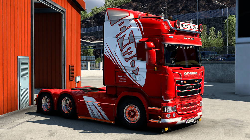 Scania RJL 6s Brian Eriksen Skin