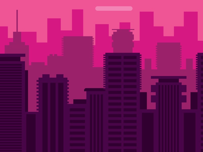 How To Draw A City Landscape