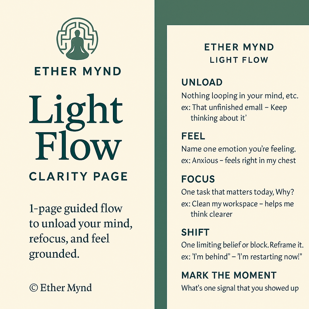 Light Flow – Clarity Page