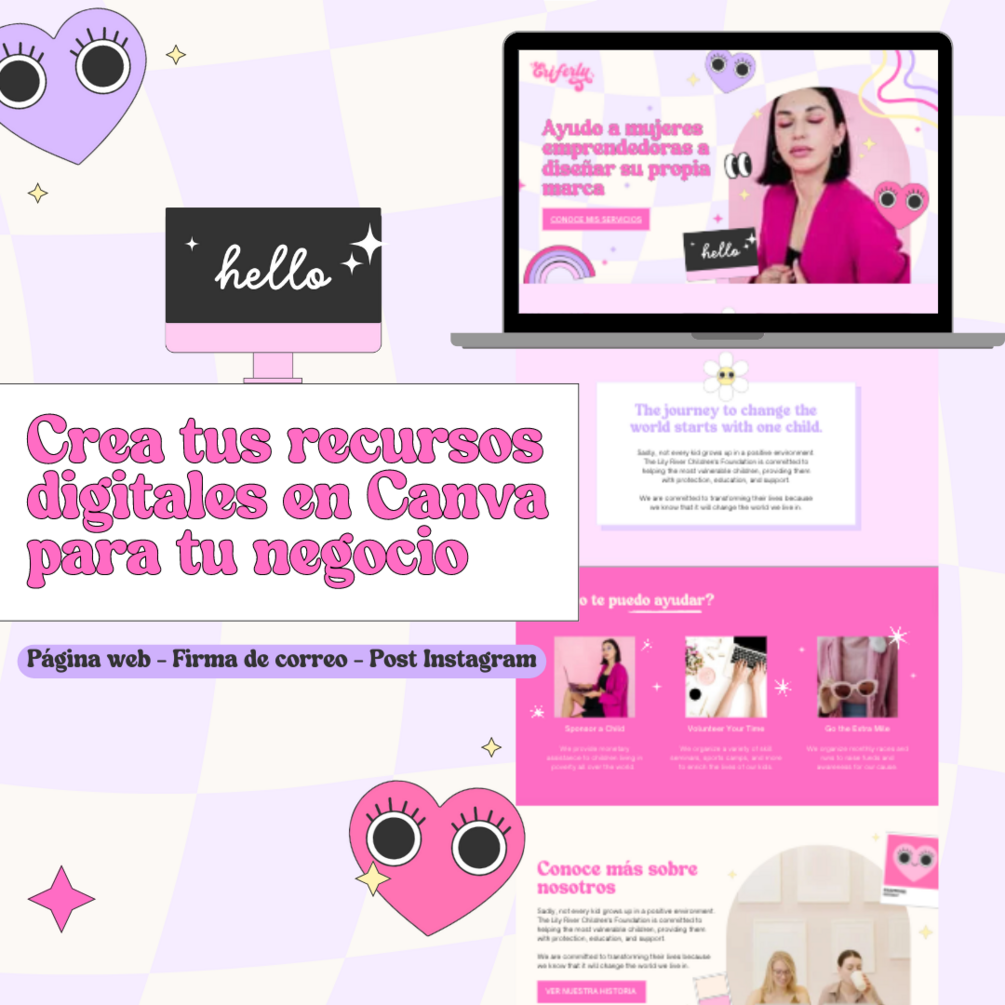 Crea tus recursos digitales en Canva para tu negocio