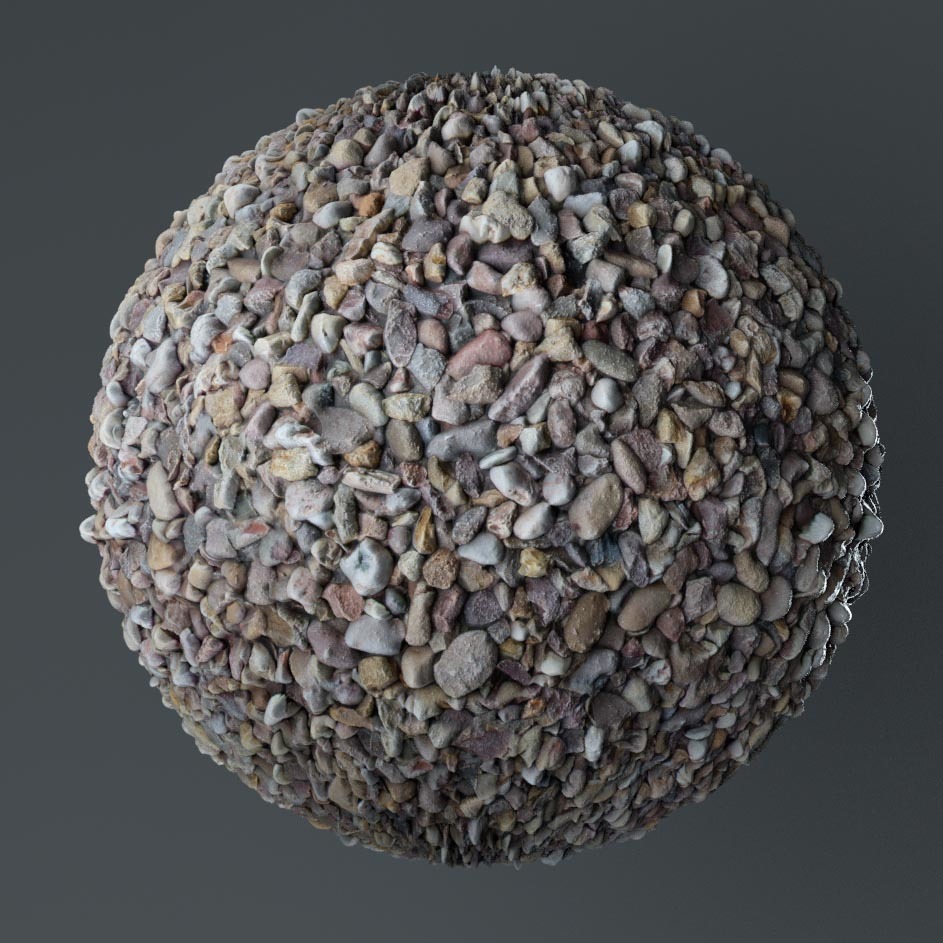 4K Pebble Floor Texture