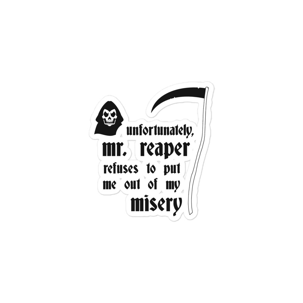 Mr Reaper Sticker 