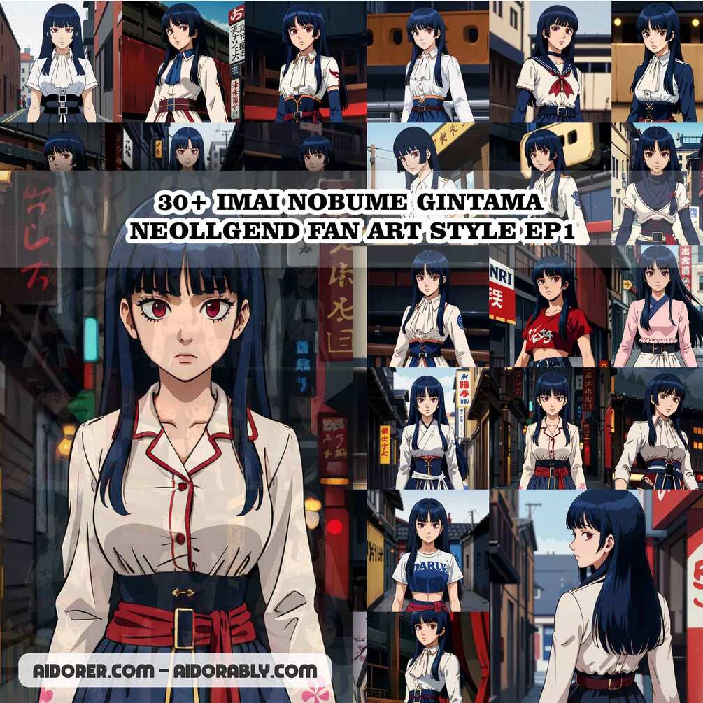 30+ IMAI NOBUME GINTAMA NEOLLGEND FAN ART STYLE EP1