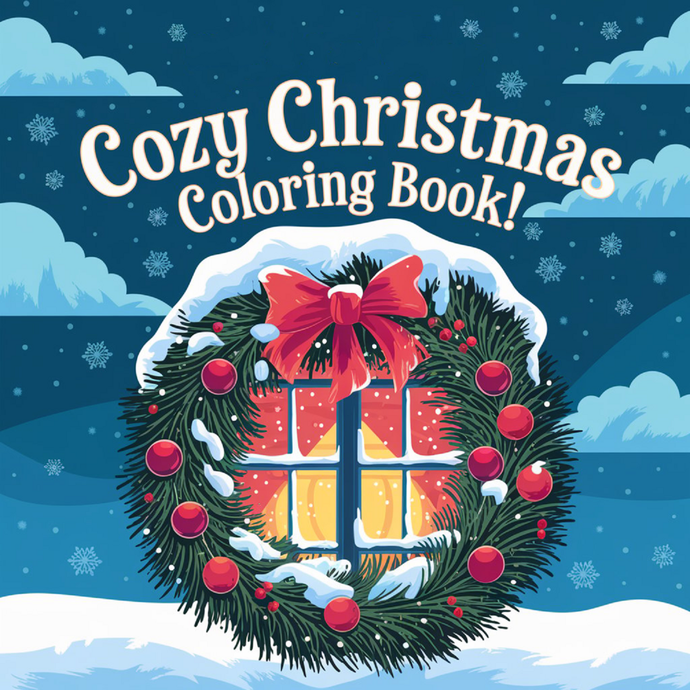 Winter Warmth: 25 Christmas Coloring Pages