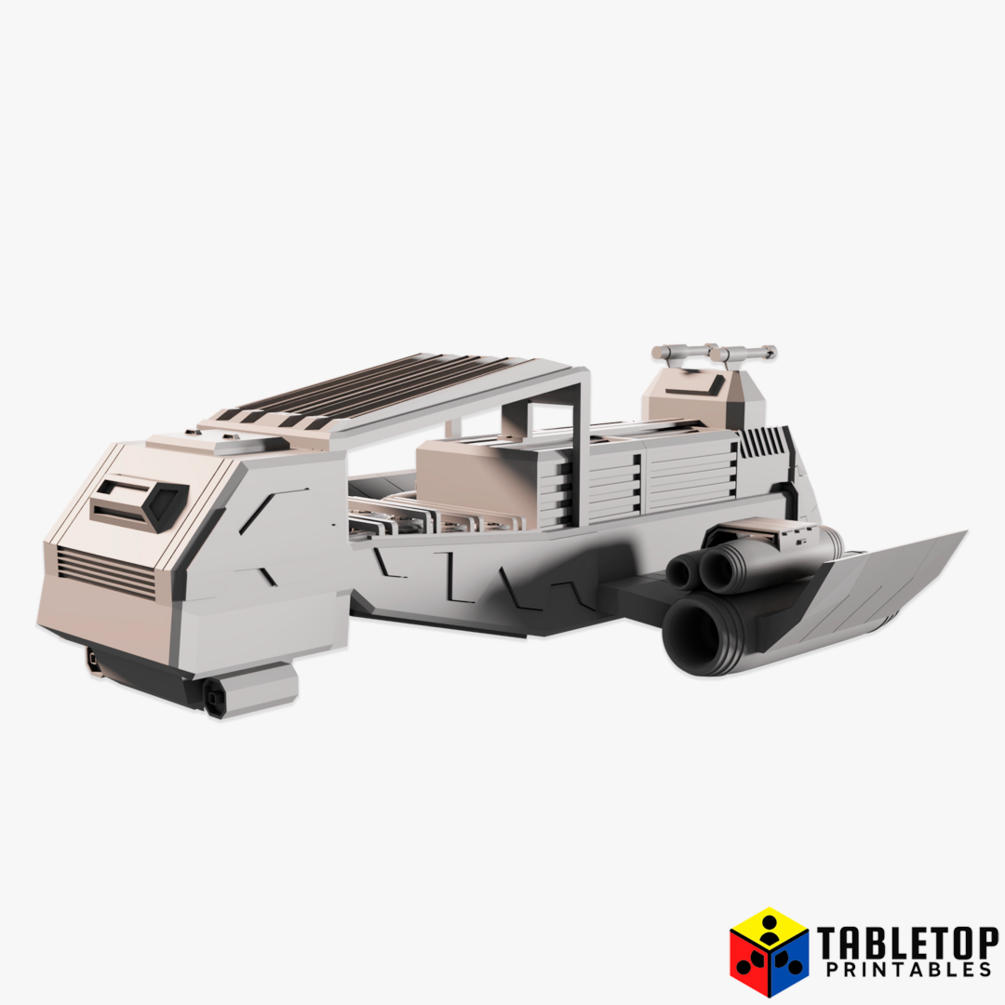 Sci-Fi Spaceship 2 - Digital STL Files