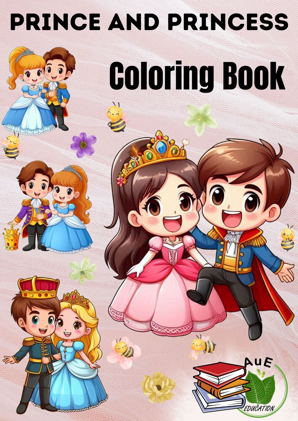 Coloring Book: Prince and Princess
